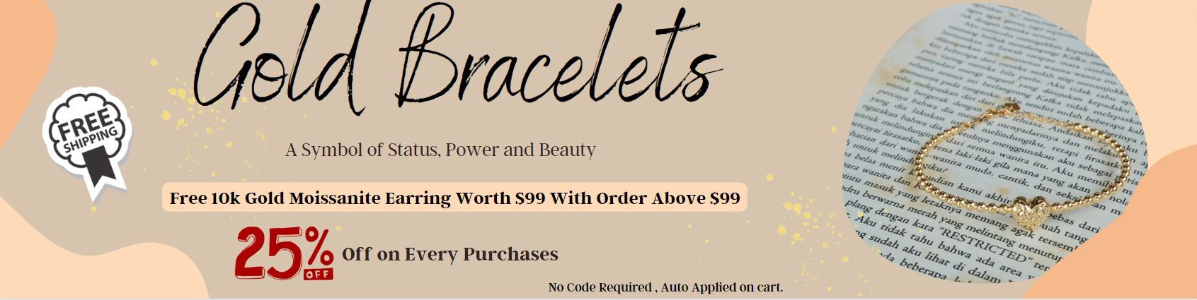 Buy Gold Bracelets for Women Online - World Gold Shop – SHOP WGS